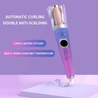 China Antiscalding CE Wireless Automatic Hair Curler , 140-220℃ Electric Hair Curling Iron for sale