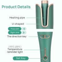 China Rose Air Spin N Curl Electric Hair Curler ROHS 50/60Hz Tourmaline Ceramic for sale