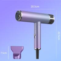 China Negative Ion Folding Travel Hair Dryer , Gradient Color 1100W Light Weight Blow Dryer for sale