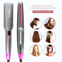 China Portable 220V Ionic Infrared Flat Iron , Multiscene Fast Heating Hair Straightener for sale