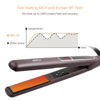 China Electric Waterproof Infrared Hair Straightener Ceramic Magic MCH Heating for sale