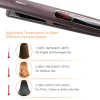 China Electric Waterproof Infrared Hair Straightener Ceramic Magic MCH Heating for sale