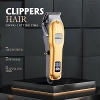 China Lithium Waterproof Head Electric Hair Clippers Multipurpose Rechargeable for sale