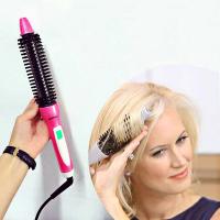 China Dual Voltage Ionic Multifunctional Hair Dryer Brush Ceramic Tourmaline for sale