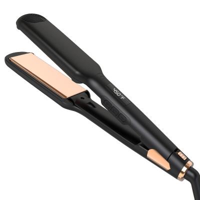 China Professional PTC Plate Electric Hot Hair Straightener 65W Custom Logo for sale