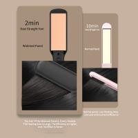 China Professional PTC Plate Electric Hot Hair Straightener 65W Custom Logo for sale