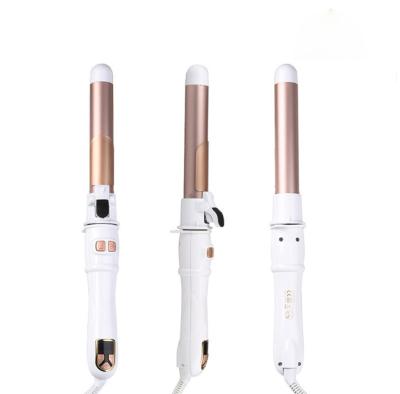 China PTC Heating Plate LCD Display Automatic Hair Curler 360 Degree Anti Winding Power Cord for sale