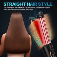 China 2 In 1 PTC Plate Culing Hair Straightener Multifunctional Adjustable Temperature for sale