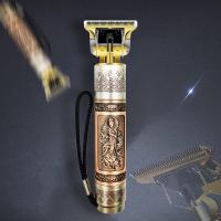 China Metal Cordless Hair Clipper Face Shaver Usb Rechargeable Electric Hair Cut Trimmer for sale