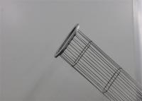 China SS304 Preservative Dust Collector Bags And Cages 10 16 Wires Silver Color for sale