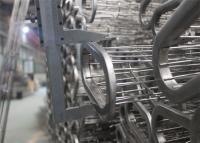 China 3.5mm 3.8mm 4mm Thick Filter Bag Cages Galvanized Ribbed For Medicine Industry for sale