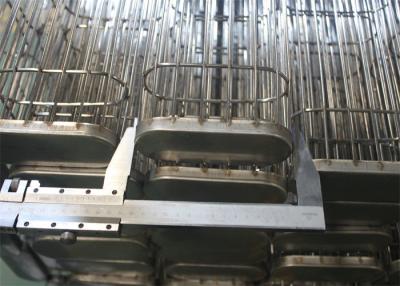 China 3.5mm 3.8mm 4mm Thick Filter Bag Cages Galvanized Ribbed For Medicine Industry for sale
