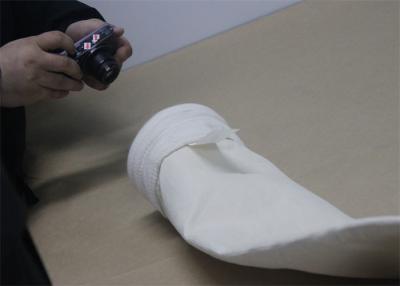 China Steelmaking P84 Glassfiber Dust Removal Bag 4 Inch Dust Collector Bag for sale