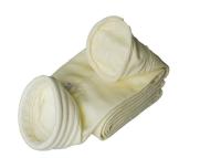 China Steel Industry 550gsm Nomex Filter Bag With PTFE Membrane Round Oval Shape for sale