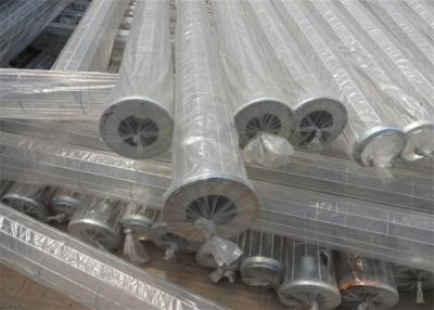 China 120x2000mm 2m Bag Supporting Cages Bag Filter Parts Plastic Spraying for sale