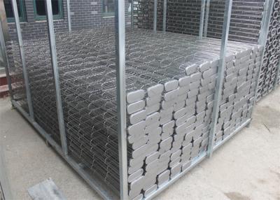 China 1500*750*25mm Dust Collector Filter Cage With Silicone Coating High Rigidity for sale
