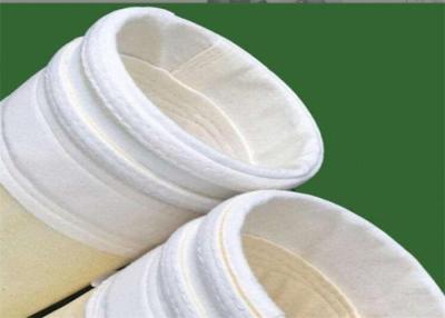 China Pulse Jet Baghouse 100 % PPS Industrial Filter Bag 550g/M3 Oval Shape for sale