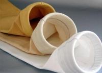 China 500g/M2 Needle Felt Pulse Jet PPS Filter Bags For Carbon Black Plant for sale