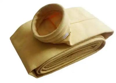 China Waste Incineration Refuse Burning P84 Filter Bag 2.3mm Hydrolysis Resistance for sale