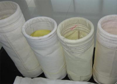 China Acid Resistance Ryton PPS Filter Bags Glazed 500g/M2 Needle Felt For Incinerator for sale
