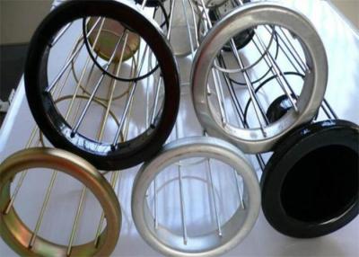 China Silicone Coating Filter Bag Cage And Venturi 6 Wires  Heat Resistance for sale