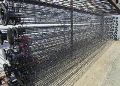 China Corrosion Resistant Silicone Spray Dust Collector Filter Cage For Power Plants for sale