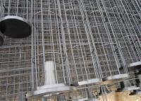 China Galvanized Carbon Steel 8-Wire Burr-Free Filter Bag Cage For Cement Grinding And Dust Removal for sale