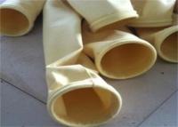 China Wear Resistant Singeing Polyamide P84 Filter Bag 7500Mm High Efficiency for sale