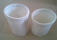 China High Temp Filtration Pulse Jet Fabric Filter Bags 700g/Sqm Hydrolysis Resistance for sale