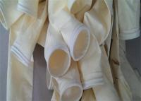 China Oil Resistant Baghouse Filter Bags 1.5mm Thickness  Industrial Dust Bags for sale