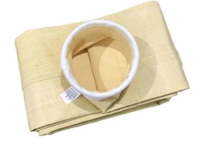 China Asphalt Mixing Plant Aramid  Nomex Filter Bag Abrasion Resistance High Strength for sale