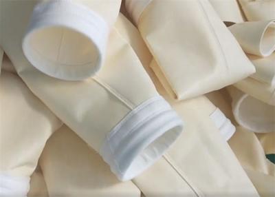 China ISO9001 Certified Finish Heat Set Nomex Filter Bag Abrasion Proof for sale