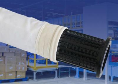 China Low Density 550g/m2 Polyester Dust Bag Dust Removal Bags In Carton Packaging for sale