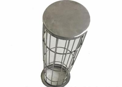 China Stainless Steel Industrial Filter Cages Dust Removal High Temp Resistance for sale