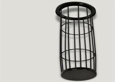 China Smooth Surface Carbon Steel Filter Bag Cages Round Or Oval Shapes Rustproof for sale