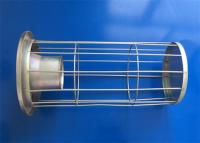 China Silicone Spray Plastic Segmented Stainless Steel Filter Cage For Dust Removal for sale