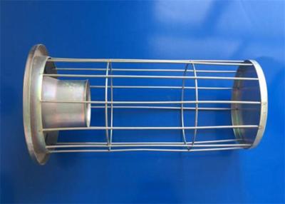 China Silicone Spray Plastic Segmented Stainless Steel Filter Cage For Dust Removal for sale
