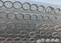 China PVC Coated 18 Vertical Line Dust Collector Cage Filter Bag Corrosion Resistant for sale