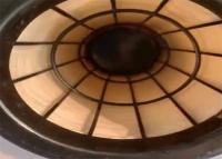China 5-12 Meter Cylindrical Baghouse Filter Cages High Temperature Resistant for sale