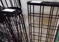 China Split Swivel Stainless Steel Filter Cages 4 Inch To 8 Inch Diameter Easy Installation for sale