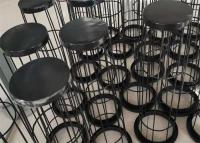 China 100mm-200mm Dia Stainless Steel Filter Cages Dust Collector Filter Accessories for sale