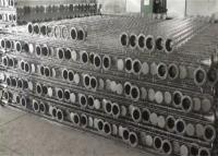 China Plug In Cylindrical Dust Removal Baghouse Filter Cages  4 Inch Diameter for sale