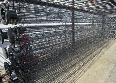 China PVC Vinyl Coating Stainless Steel Filter Cages High Temperature Resistance for sale