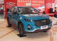 China Chery Tiggo 8 Pro Russia Maximum Speed 180km/h Left Drive 2023 Model Gasoline Car for sale