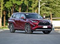 China Experience Luxury and Efficiency Toyota's Highlander Hybrid Elite Edition Midsize SUV for sale