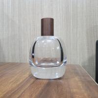 China 100ml Perfume Spray Atomizer Bottle Glass Rectangle Polishing for sale