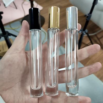 China Cylindrical 10Ml Perfume Spray Bottle Filling Sub Bottle Portable for sale