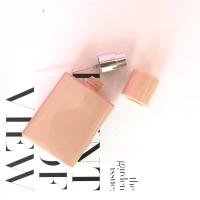 China Rectangle 30ml 50ml Perfume Spray Bottle Pink Portable Recyclable Filling for sale