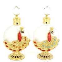 China 30ml Arabic Empty Glass Essential Oil Bottle Middle East Perfume UV Coating for sale