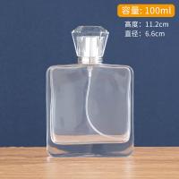 China Glass Transparent Perfume Spray Bottle 50ml Material Sub Bottling for sale